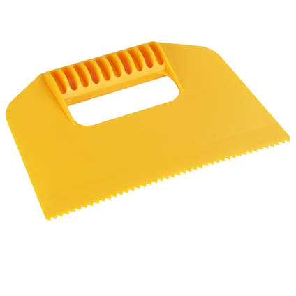 Large Notched Resin Spreader for Epoxy Resin - GlassCast